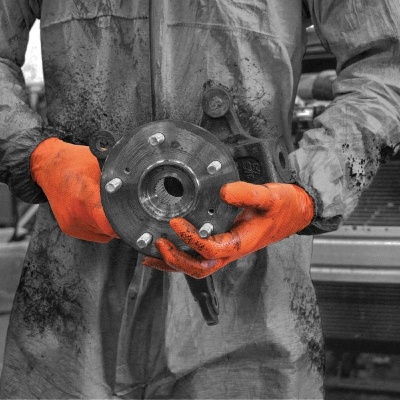 Polyco GL201 Finite Orange Powder-Free Disposable Gloves